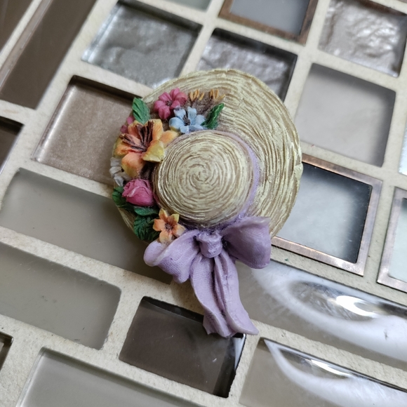 Vintage | Jewelry | Vintage Ceramic Hat Pin | Poshmark
